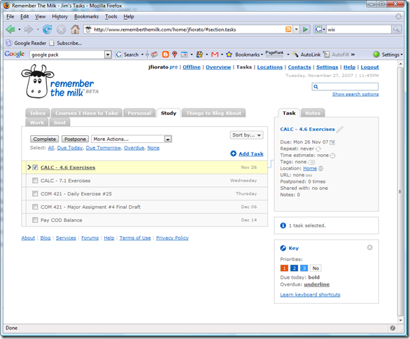 What I Use For My ToDo List | WriteBetterBits.com Jim Fiorato's Blog